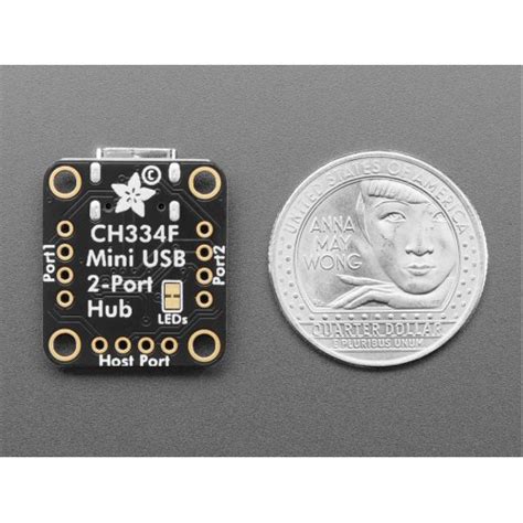 Buy Adafruit 5999 Ch334f Mini 2 Port Usb Hub Breakout In India Fab To Lab