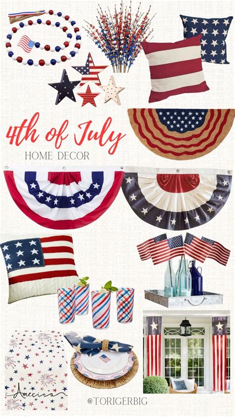 Patriotic 4th Of July Decor 4th Of July Decorations 4th Of July Decor