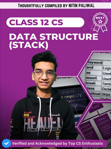 data structure stack notes by nitin paliwal pdf data management