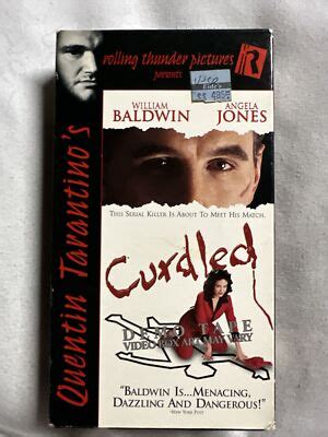 1990s Curdled Angela Jones Vhs Tape Completetested See Photos
