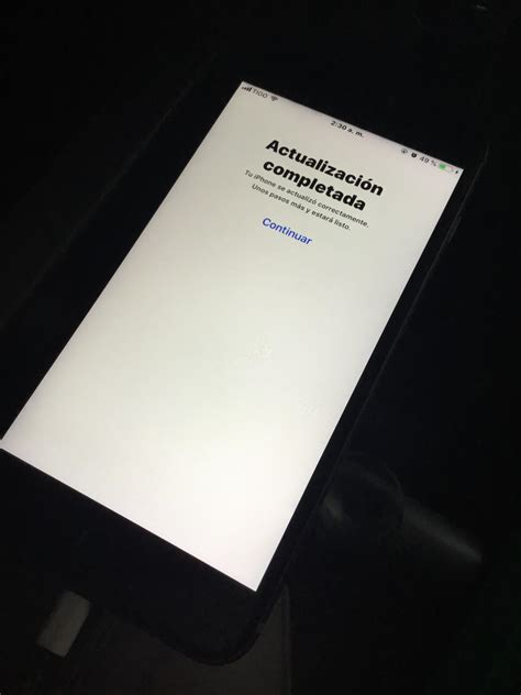 Help Iphone 6s Plus Stuck On “update Complete” Screen After Respring