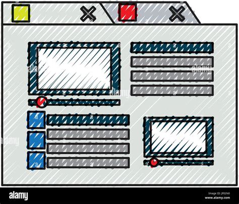Isolated Simple Browser Window Stock Vector Image And Art Alamy
