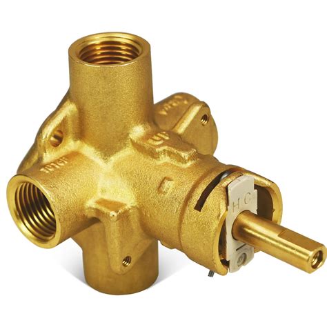 2510 Posi Temp Valve Pressure Balanced Tub And Shower Valve Four Way Circulating Valve With
