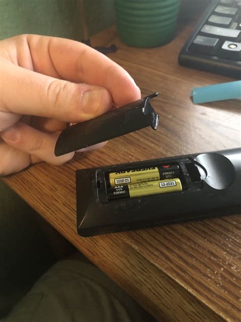 Tv Remote Battery Cover By Wesley Carmichael Download Free Stl Model