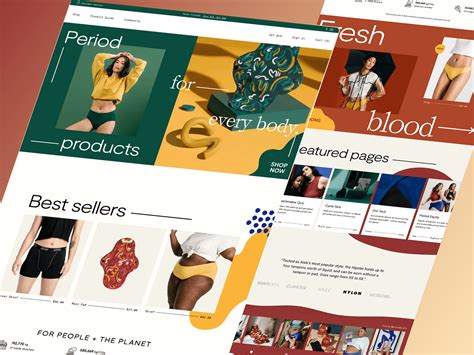 E Commerce Landing Page Ui Design Behance