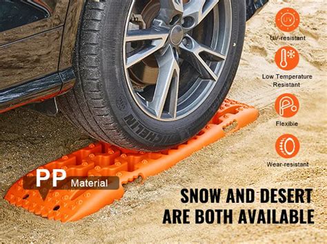 Vevor 10 Ton Traction Boards With Pp Material Recovery Boards For Off