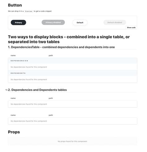 No Props Appearing For Named Function Export With Addon Docs · Issue