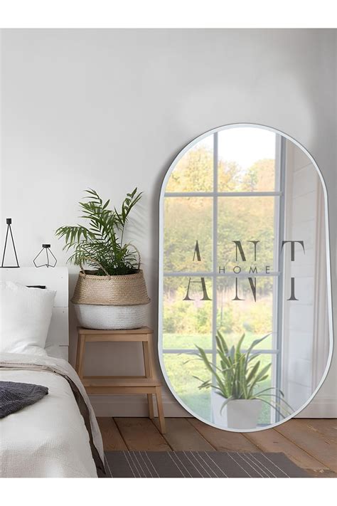 Ant Home Dekoratif Ayna Duvar Aynası Konsol Aynası Mdf Elips Ayna 90x50 Cm Fiyatı Yorumları