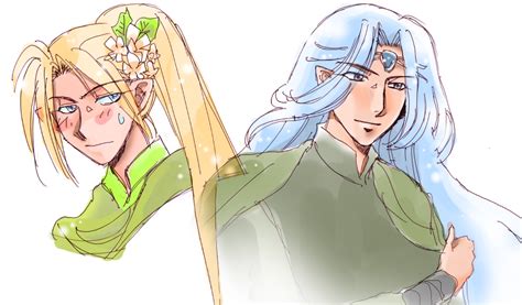 Oropher And His Son Lotr Muroto The Elf