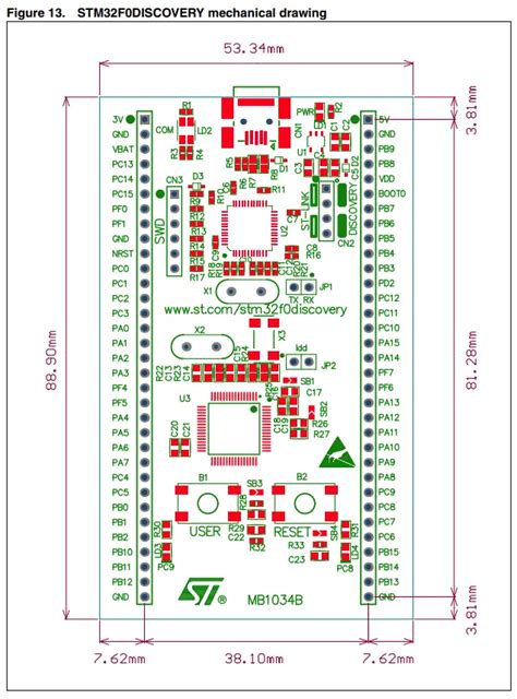 stmicroelectronics stm32f0discovery discovery kit user manual
