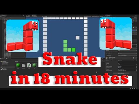 Unity 2d Tutorial Snake Game From Scratch Youtube Top Game Assets