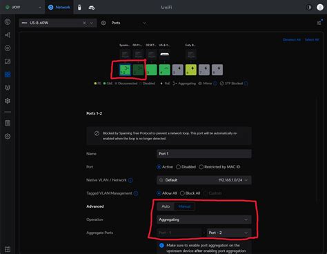 Synology NAS UniFi Switch LACP Aggregation Ad Linux Cybersecurity In South