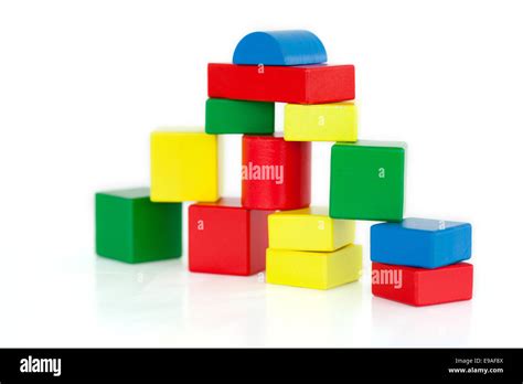 Rectangle Blocks Wooden Tower Cut Out Stock Images And Pictures Alamy
