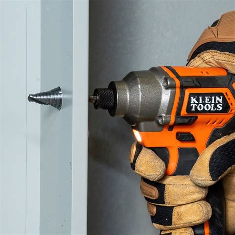 Klein Tools 1 4 In 2 Step Drill Bit 7 8 In To 1 1 8 In In The Step Drill Bits Department At