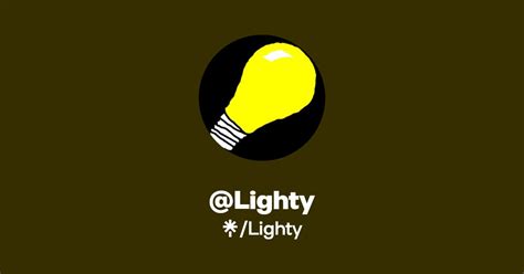 Lighty Twitter Instagram Twitch Linktree