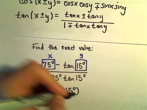 sum and difference identities to simplify an expression example 3