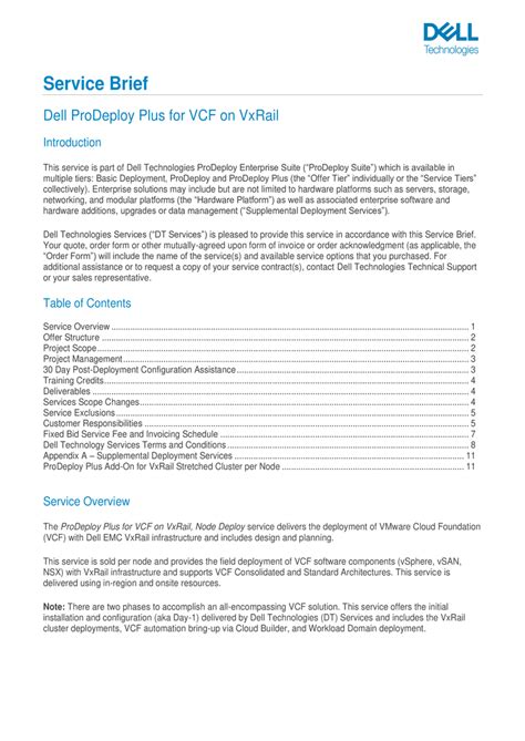 Dell Prodeploy Plus在vxrail上的vcf服务简介 Vm技术库