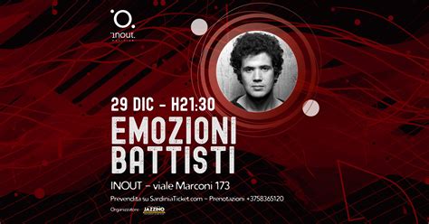 Emozioni Battisti Live Inout Sardinia Ticket