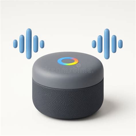 Stylish Smart Home Assistant Speaker Stock Illustrations 393 Stylish