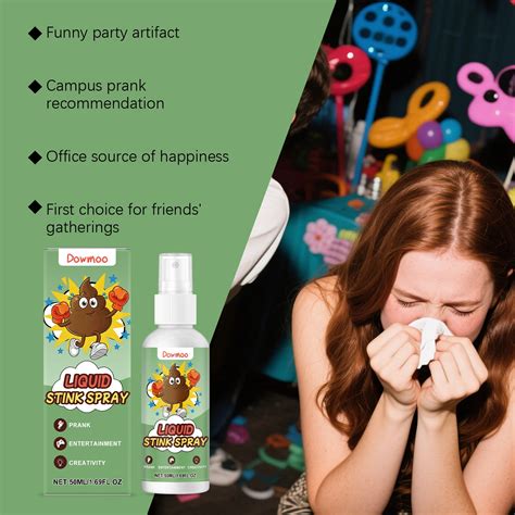 Dowmoo Realistic Fart Spray Prank Stink Spray For Parties And Gags
