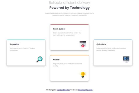 Frontend Mentor Html Css Flexbox Coding Challenge Solution