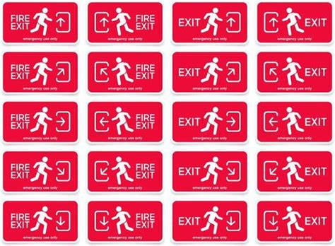 Fire Exit Vector Art Icons And Graphics For Free Download