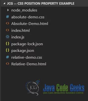 CSS Position Relative Vs Position Absolute Java Code Geeks