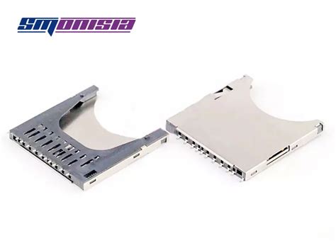 Pcs Two In One SD Card Socket Self Elastic SD Card Slot Connector In Connectors From Lights