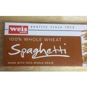 Weis Quality 100 Whole Wheat Spaghetti Calories Nutrition Analysis
