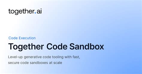 Together Code Sandbox Togetherai Docs