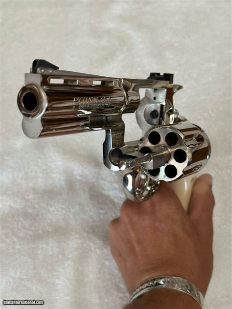 1976 Colt Python 4 Nickel 357mag