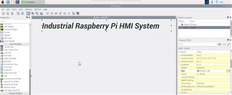 Raspberry Pi Industrial Automation Hmigui Designing Using Pyqt5