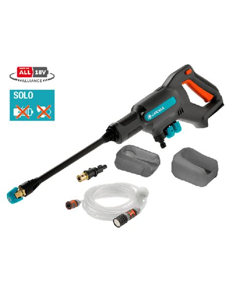 Gardena Accu Hogedrukreiniger Aquaclean 18v Solo Hogedrukreinigers Solo Hogedrukreiniger