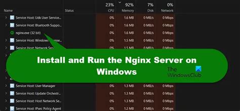 Cómo Instalar Y Ejecutar El Servidor Nginx En Windows Tiempo De Frikis