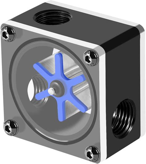 Flow Meter Indicator G1 4 Threaded 6 Impeller 3 Australia Ubuy