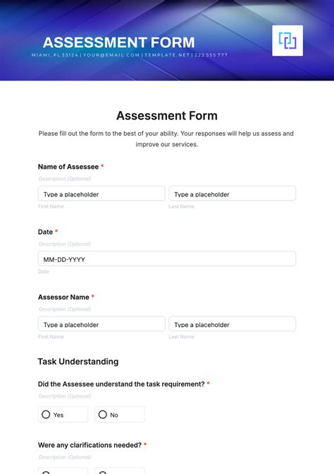 Free Noise Level Survey Form Template To Edit Online