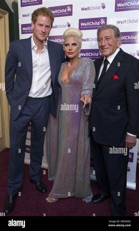 File Photo Dated 080615 Of Left Right The Duke Of Sussex Lady Gaga