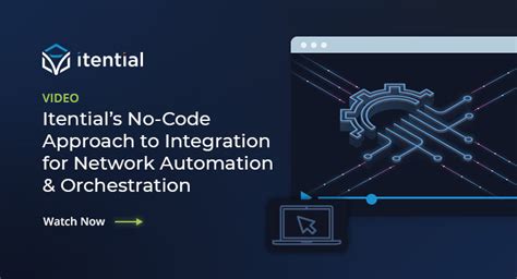 No Code Integration For Network Automation And Orchestration