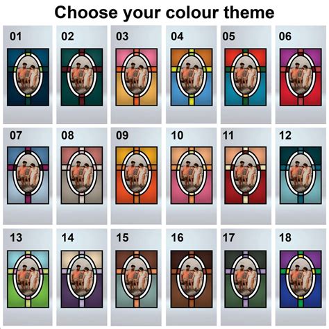 Faux Stained Glass With Custom Light Catching Picture Plexiglass 3d