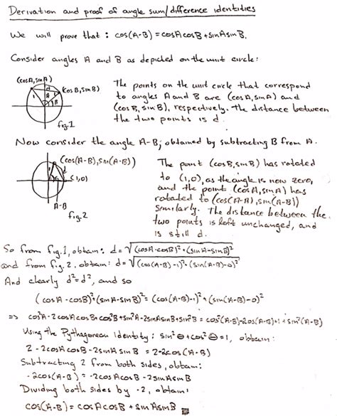 College Trigonometry Lecture Notes Download Scientific Diagram
