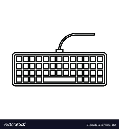 Keyboard Outline