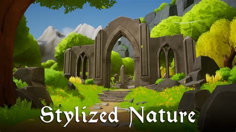 Justcreate Unity And Unreal Engine 3d Assets Stylized Nature With