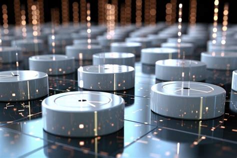 Premium Photo A Visualization Of A Database Of Documents With Abstract Symbolic