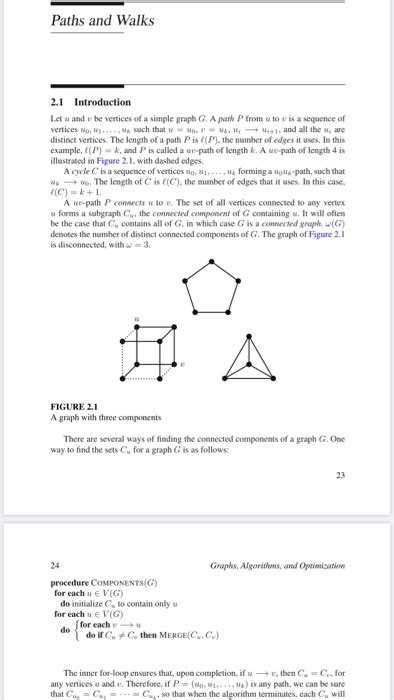 Solved 2 2 7 Show That If G Is Simple And Connected But Not Chegg Com