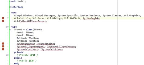 How to use Python4Delphi Object Pascalと僕と