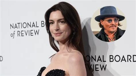 Anne Hathaway Recordó Su Experiencia Con Johnny Depp En El Set De
