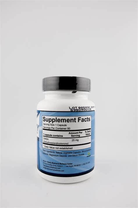 Dhea 25mg Vitality Medical And Wellness Center