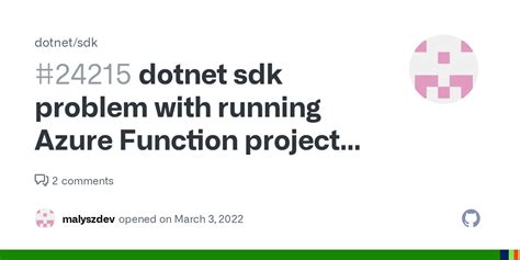 Dotnet Sdk Problem With Running Azure Function Project In Mac M1 In