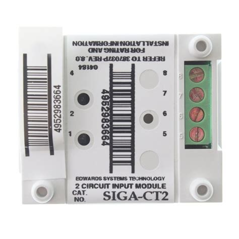 Edwards Addressable Dual Input Module Siga Ct2 Firexfire Edwards Addressable Dual Input Module Siga Ct2 Firexfire