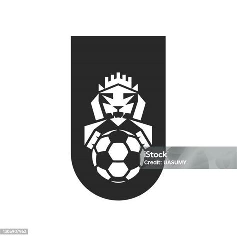 모형 흑백 스포츠 엠블럼 티셔츠 프린트 네거티브 스페이스 축구에 대한 스톡 벡터 아트 및 기타 이미지 축구 문장 방패 Istock